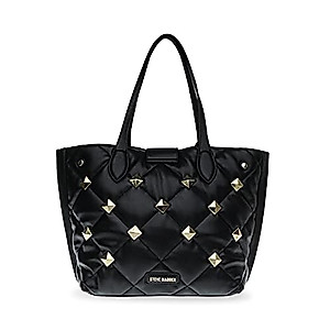 Steve Madden VOLUMN Studded Tote, Black