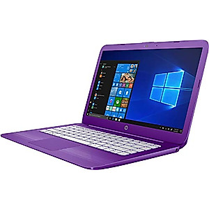 HP Stream 14-cb013wm, 14" HD Display, Intel N3060, 4GB RAM, 32GB SSD, Windows 10 Home S Mode, Purple