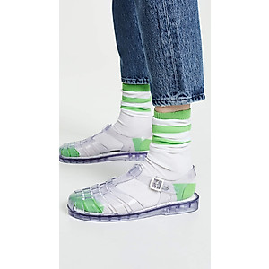 Melissa Women's Possession Sandals, Clear, 8 Medium US