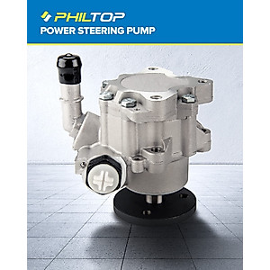 PHILTOP 21-147 Power Steering Pump Fit For 2007-2013 328i, 2006-2010 325i, 2008-2013 128i, 2007-2008 328xi, 2006 330i; 325xi Power Steering Pump