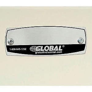 Global Industrial Single Tier Locker 12x15x72 1 Door, Unassembled, Tan