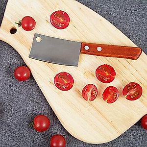 Ruksifg Mini Kitchen Knife Set 2pcs Package Box Cutter Mini Fruit Knife for Home Kitchen Cheese Knife