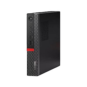 Lenovo ThinkCentre M920q Tiny Tower Desktop, Intel Core 8th Gen i5-8500T, 8GB RAM, 256GB SSD, Windows 10 Pro (Renewed)