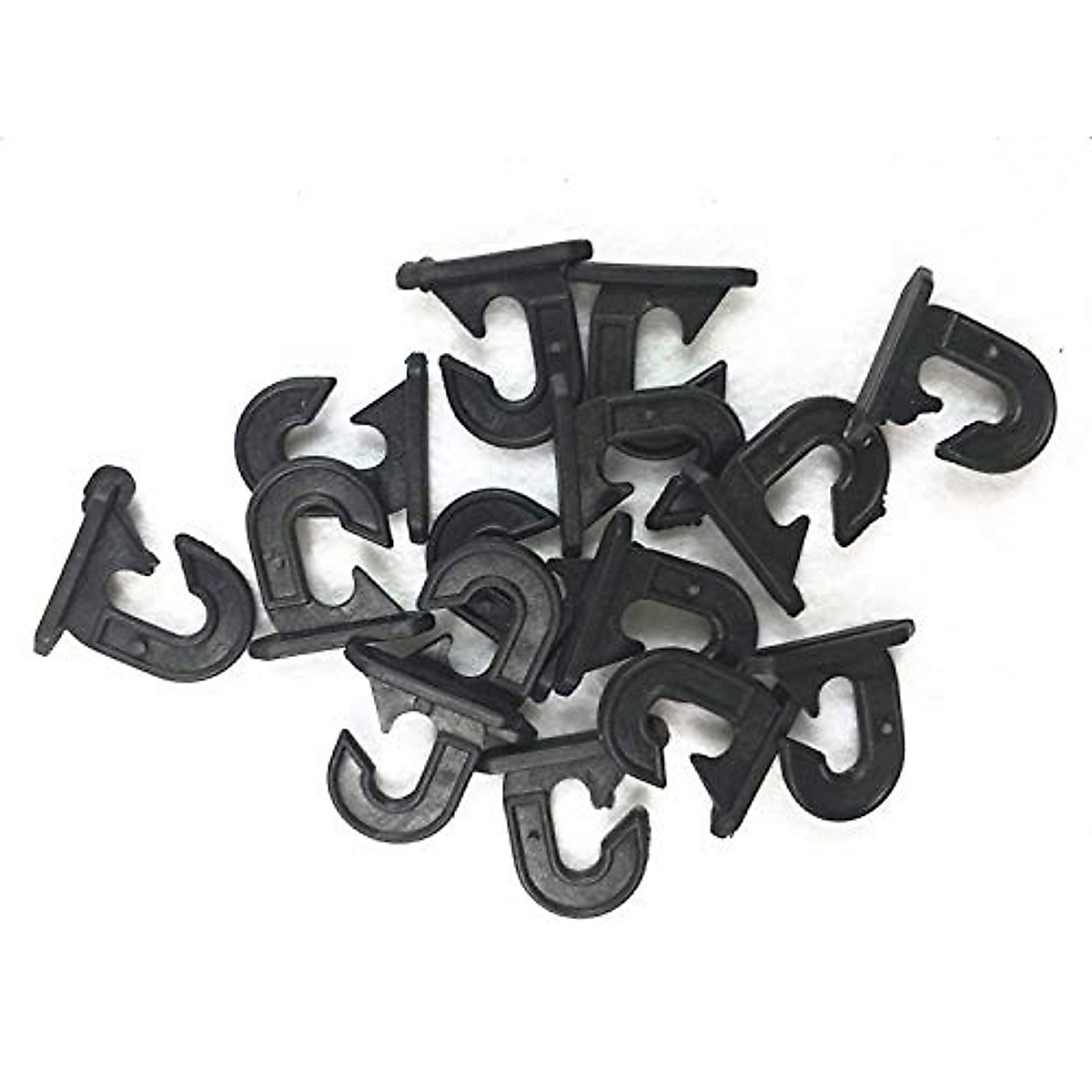 PVC Hooks Home Decor Wall Poster Scroll Hooks 10 Piece (2 cm / per Piece)