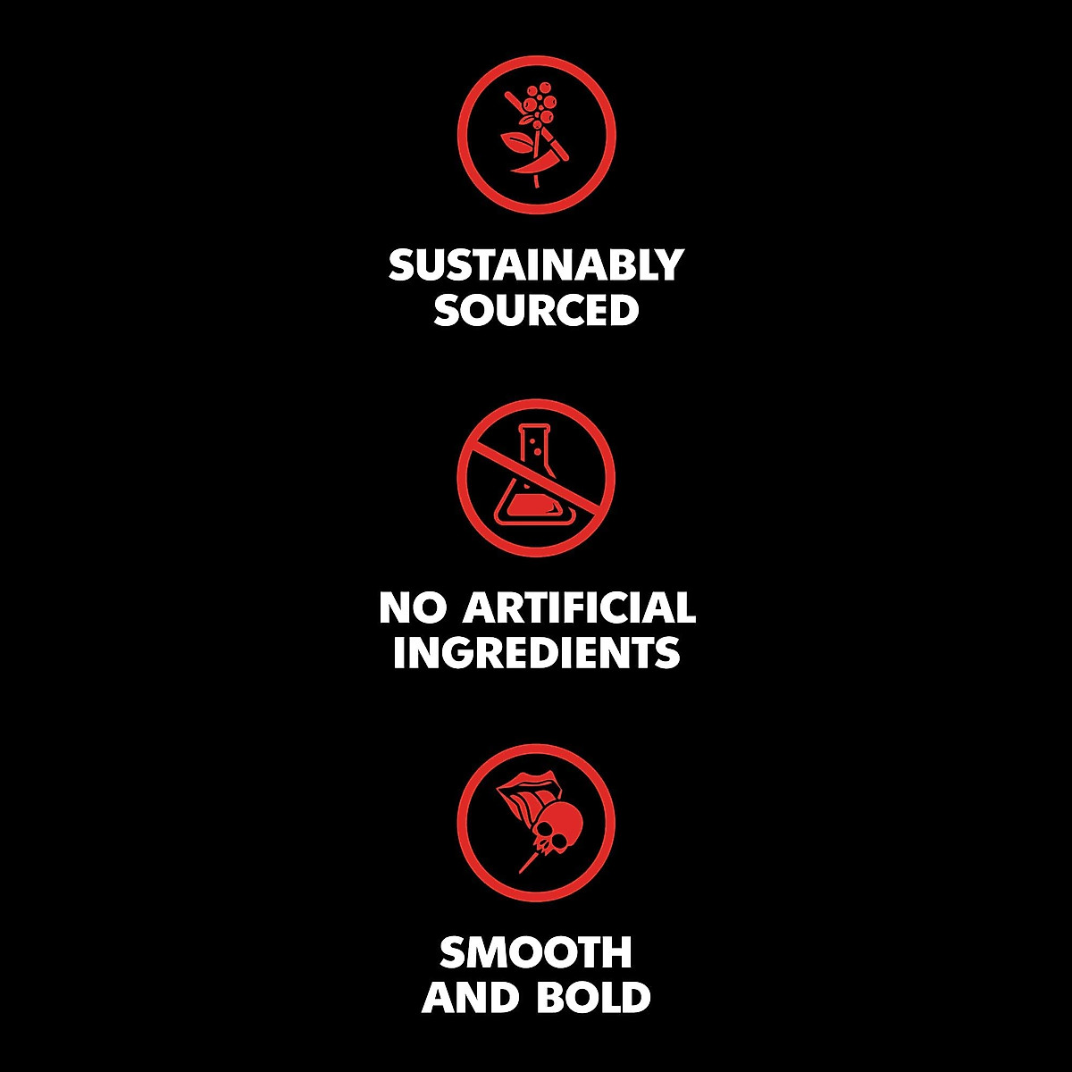 Valhalla Java Whole Bean Coffee by Death Wish Coffee, Fair Trade and USDA Certified Organic - 5 Lb Bag