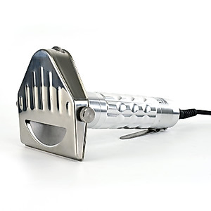 YOOYIST Electric Gyro Cutter, Professional Shawarma Doner Kebab Knife with 2 Blades, Stainless Steel Commercial Meat Cutter Machine for Shawarma