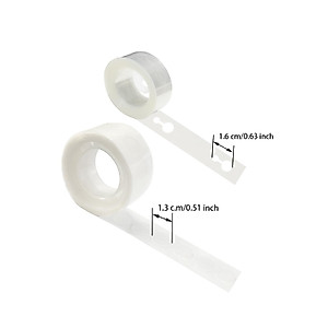 HANWER Balloon Arch Kit, 4 Rolls Balloon Tape and 4 Rolls Glue Points Dots for Decorating Garland, Balloon Arch Strip for Party Wedding Birthday Decorations