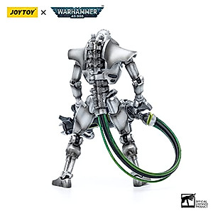 LEBOO JOYTOY Warhammer 1/18 40K Action Figures Extreme Warrior Joy Toy Models Necrons Sautekh Dynasty Immortal with Tesla Carbine