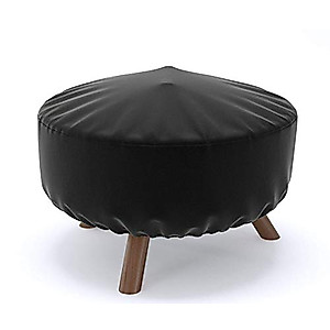 Regal Flame LRFP5528 Dura Fire Pit Cover, Black