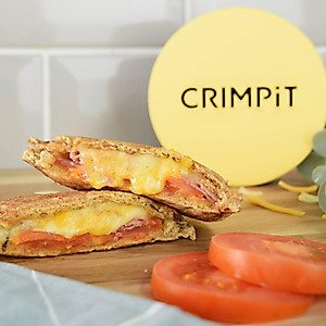 The CRIMPiT - A toasty snack maker - Make toasted snacks in minutes - Quick and easy toasted snacks at home - Made in the USA