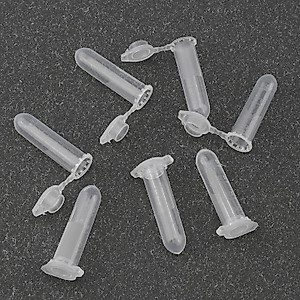 2ml Plastic Vial Tube Sample Storage Container Fragrance Beads Liquid Pack of 100