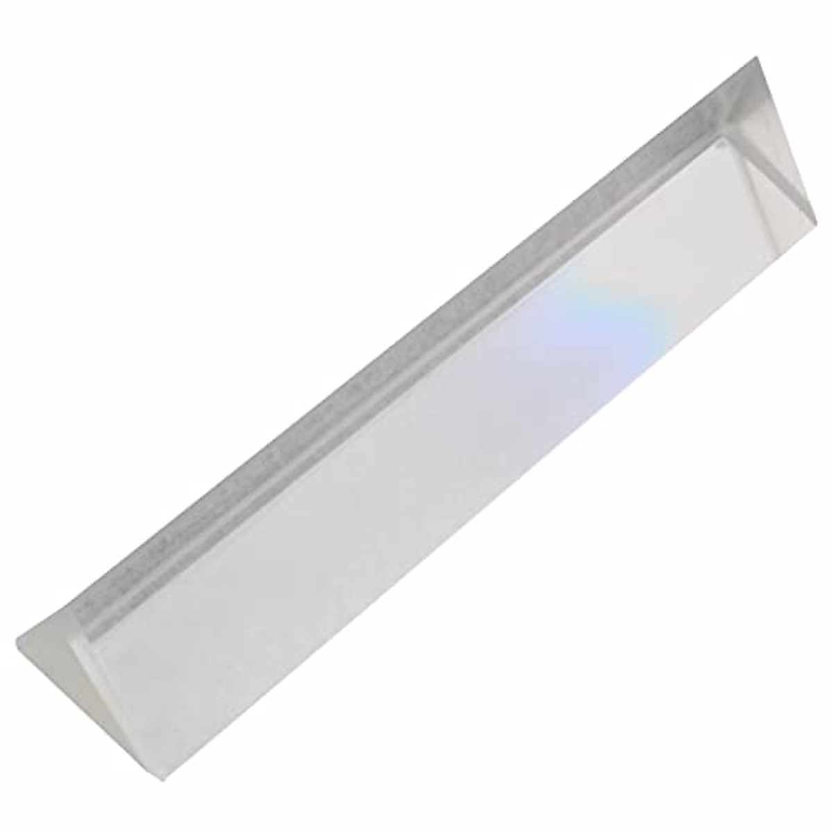 Equilateral Prism FMHXG Crystal 3.54inch Optical Glass Triangular Prism for Teaching Light Spectrum Physics and Photo Photography Prism, 20x20x90mm