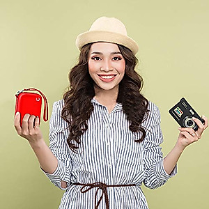 Carrying & Protective Case for Digital Camera, AbergBest 21 Mega Pixels 2.7" LCD Rechargeable HD/ Kodak Pixpro/ Canon PowerShot ELPH 180/190 / Sony DSCW800 / DSCW830 Cameras for Travel - Red