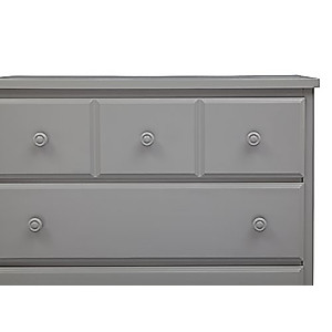 Delta Children 3 Drawer Dresser, Greenguard Gold Certified, Grey