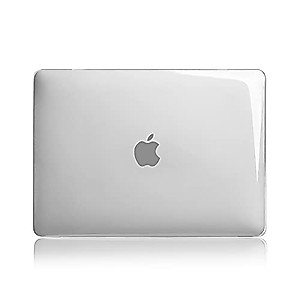 MOSISO Compatible with MacBook Pro 13 inch Case 2023, 2022, 2021, 2020-2016 M2 M1 A2338 A2251 A2289 A2159 A1989 A1708 A1706 with/Without Touch Bar, Plastic Hard Shell Case Cover, Crystal Clear