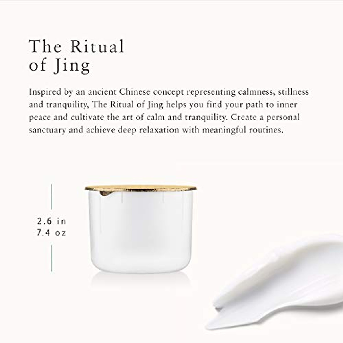 RITUALS Jing Calming Body Cream Refill - Nourishing Body Cream with Sacred Lotus & Jujube - 7.4 Fl Oz