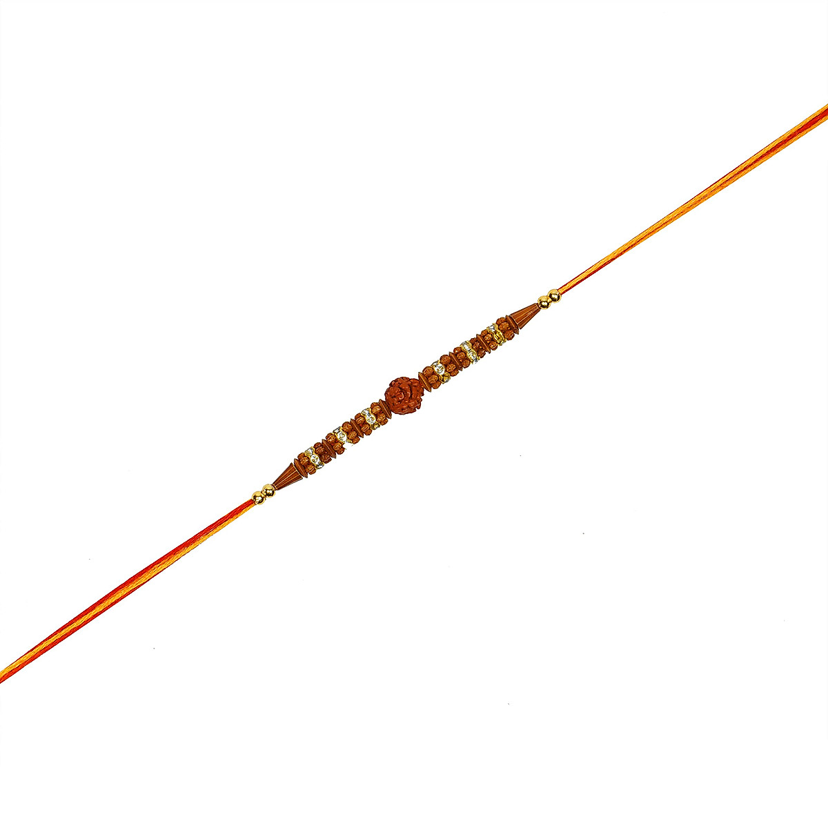 RAKHI MELA for Brother / bracelet Designer Raksha bandhan Rudraksha Indian Gift Set 303