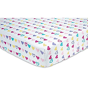 Baby Boom Funhouse Unicorn Love 4 Piece Toddler Bedding Set – Includes Comforter, Sheet Set – Fitted + Top Sheet + Reversible Pillowcase for Girls Bed, Pink