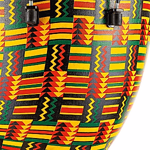 Meinl Percussion Djembe Hand Drum Circle Instrument with Synthetic Shell and Head, Alpine Series — NOT Made in China — Easy Tuning, 2-Year Warranty (ADJ12-SI)