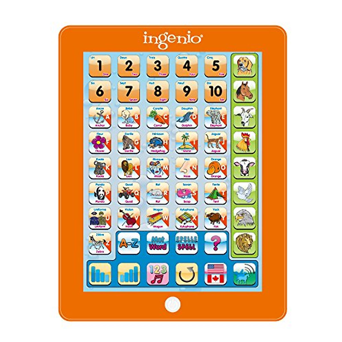 Ingenio Smart Play Pad (English and French), Multi, Model:59213