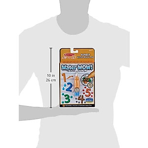 Melissa & Doug On the Go Water Wow! Reusable Water-Reveal Activity Pad - Numbers - FSC Certified