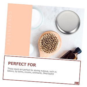 GOOHOCHY 4 Pcs Aluminum Soap Boxes Multi Function Containers for Makeup Earphones and Household Supplies Portable