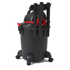 Shop-Vac 5985000 6 gallon 3.0 Peak HP Classic Wet Dry Vacuum, Black/Red