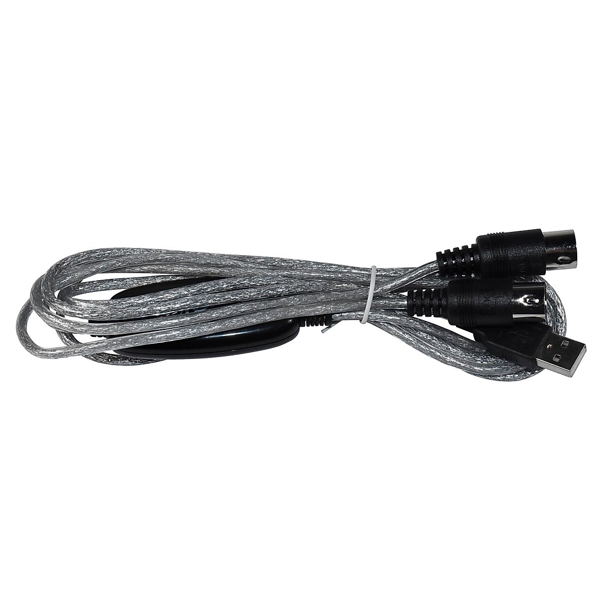 HQRP USB in-OUT MIDI Interface Cable Converter PC to Music Keyboard Adapter Cord for M-Audio Keystation 88ES 88-Key USB MIDI Keyboard Controller