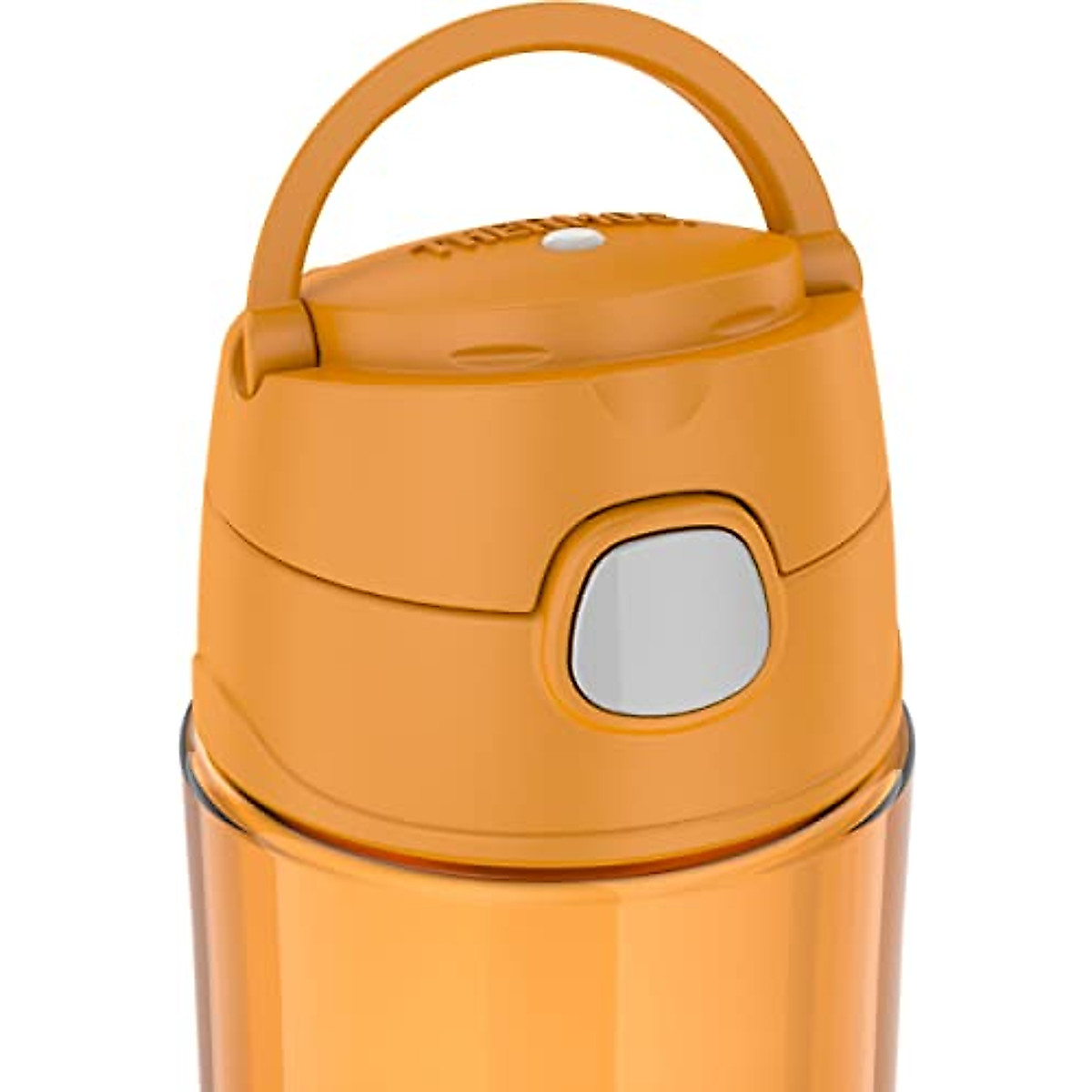 THERMOS FUNTAINER 16 Ounce Plastic Hydration Bottle with Spout, Tangerine