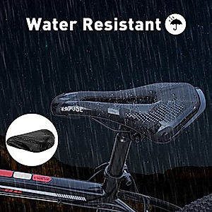 KAPVOE Mountain Bike Seat Bicycle Saddle Comfortable Memory Foam Cushion for MTB BMX Road Riding Specialized Mountain Bike Seat Bicycle Saddle Comfortable Memory Foam Cushion for MTB BMX Road Riding