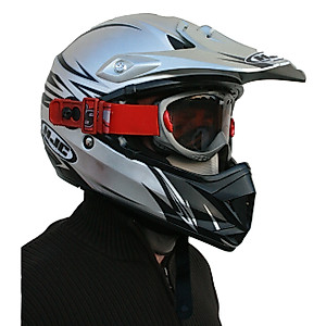 ATV TEK, Universal Bandana Style Dust Masks with Suspension Straps & 3D Nose Box - Black, XL