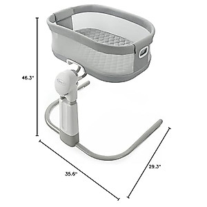 Graco® DreamMore™ Bedside Bassinet Deluxe with Calming Motion, Skyler