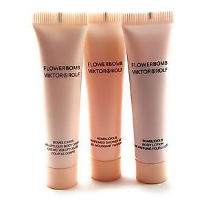 Viktor & Rolf Secret Service Flowerbomb Travel Set - Perfume, Lotion, Body Cream and Shower Gel