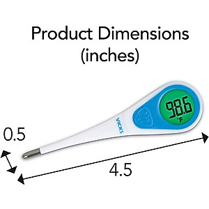 Vicks SpeedRead Digital Thermometer [V912US] 1 Each (Pack of 2)