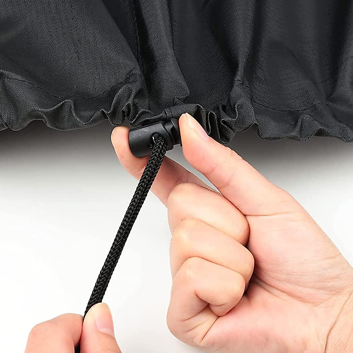 Outdoor Daybed Cover,DxH 89x32in Waterproof Patio Sofa Covers,All Weather Protection Round Canopy Day Bed Cover,Patio Furniture Accessories Cover for Garden Sofa (Only Cover) (Black)