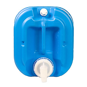 Valley Food Storage 5 Gallon Stackable Water Containers (3-Pack) | 100% Food Grade, BPA-Free | Durable Indoor Outdoor Storage Large Water Jug | Camping Accessories, Survival Gear, Prepper Supplies