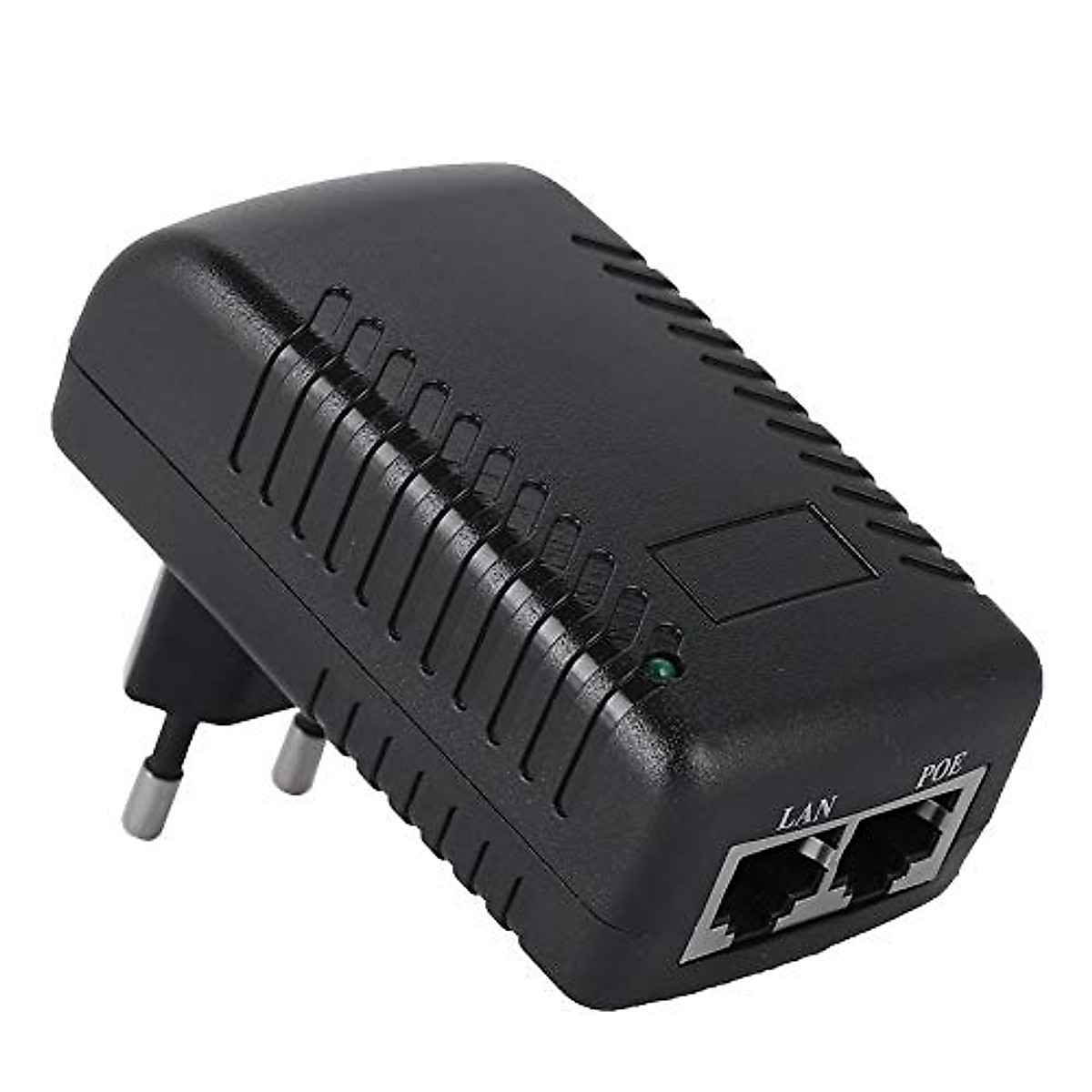 POE Injector, POE Wall Adapter, 48V/0.5A POE Wall Plug Injector Ethernet Adapter PoE Power Supply for IP Camera 100-240V(US Plug 100‑240V)