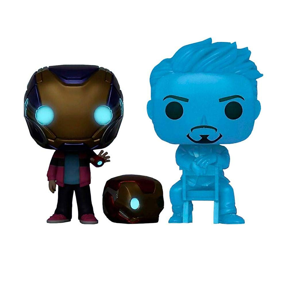 Pop! Morgan & Tony Stark Glows in The Dark 2 Pack Special Edition