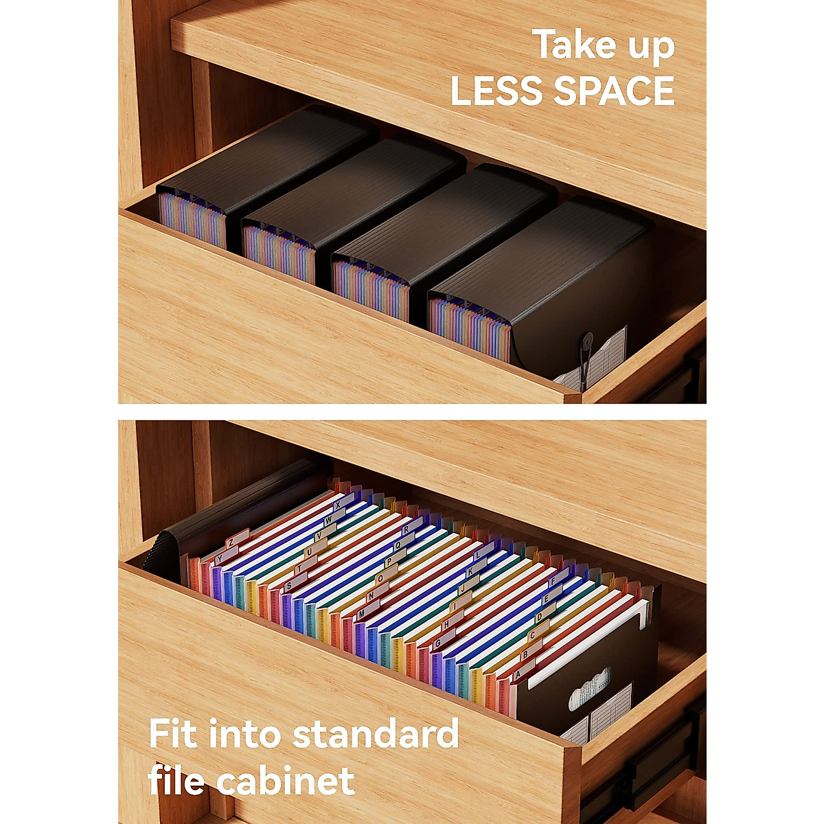 Organize Your Documents with ABC Life 26 Pockets Accordion File