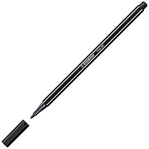 STABILO Premium Felt Tip Pen Pen 68 ARTY Wallet of 12 Assorted Colours