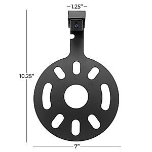 Master Tailgaters Replacement for Jeep Wrangler Spare Tire Mount Backup Camera with OEM Monitor Adapter