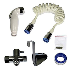 Hand Held Bidet Sprayer Sale White Toilet Attachment Complete Kit Feminine Hygiene Shattaf Diaper Wash Get Bidaisy Fresh and Clean