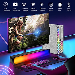 Dell RGB Gaming Desktop Computer, Intel Quad Core I5-6500 up to 3.6GHz, GeForce GT 1030 2G, 32GB DDR4, 1T SSD, RGB Keyboard & Mouse, 600M WiFi & Bluetooth, Win 10 Pro (Renewed)