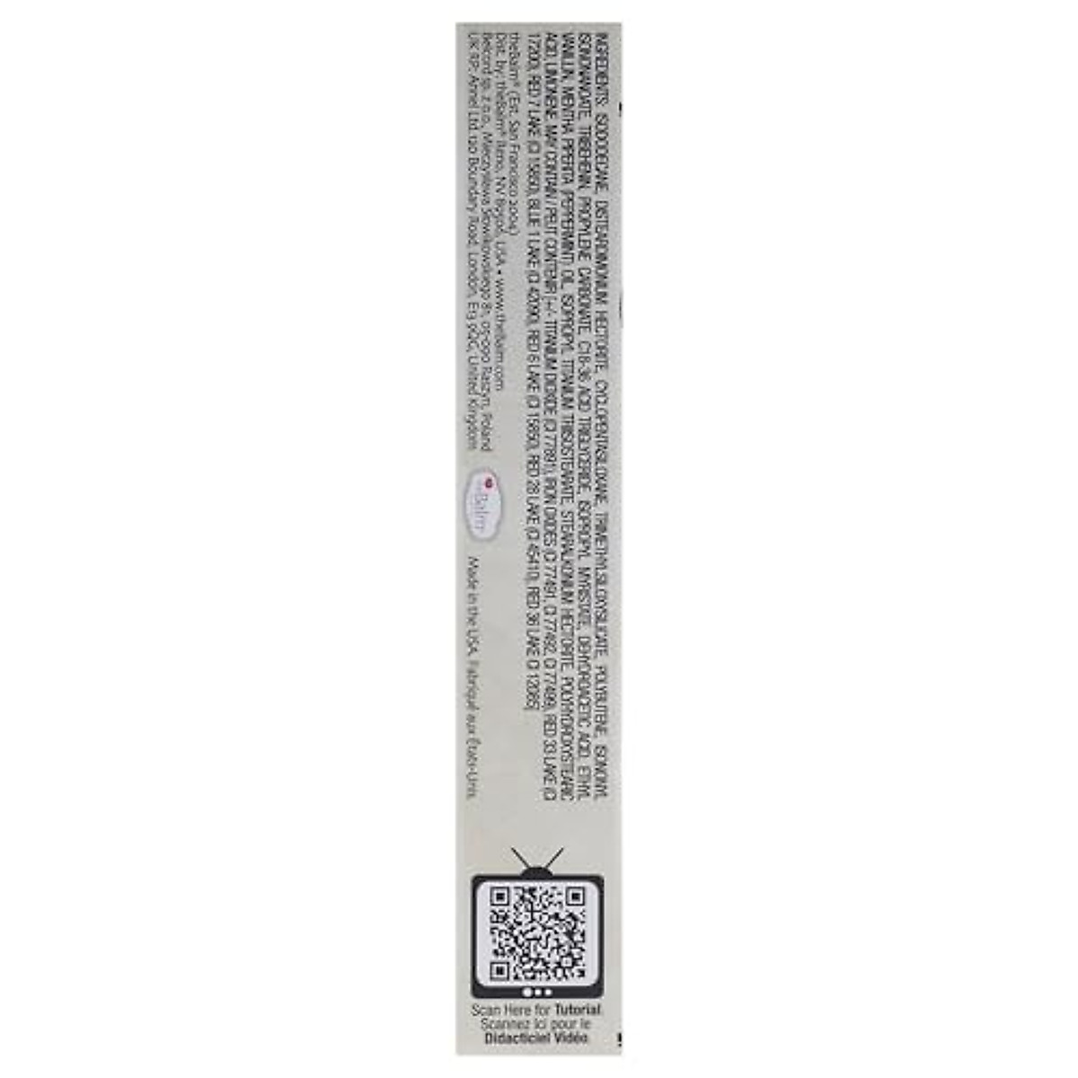 theBalm Meet Matt(e) Hughes Set of 6 Mini Long-Lasting Liquid Lipsticks, 0.04 Ounce (Pack of 6)