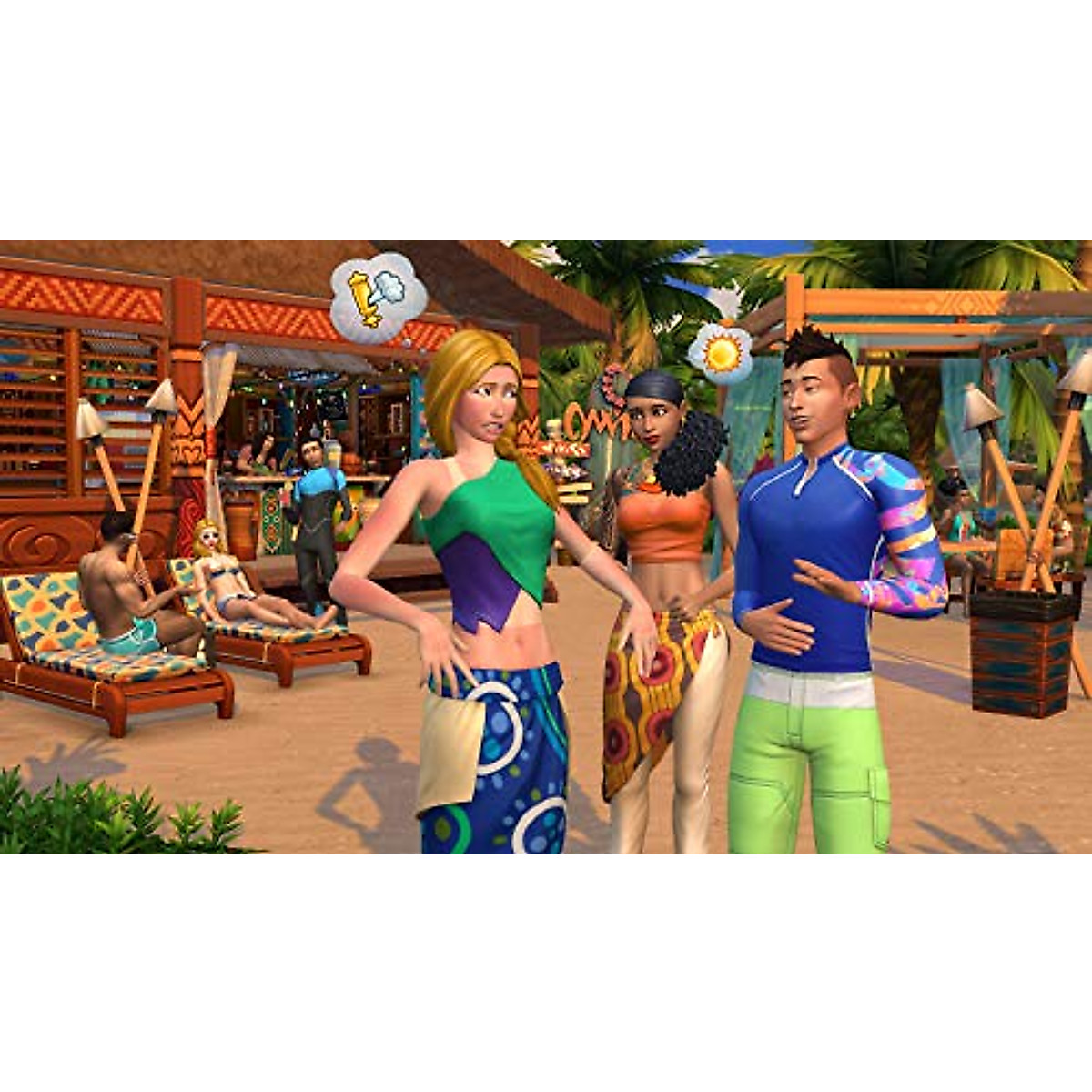 The Sims 4 Plus Island Living Bundle - Xbox One