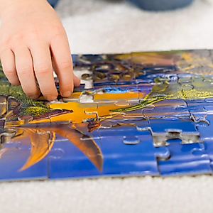 Melissa & Doug Land of Dinosaurs Jigsaw Puzzle (60 pcs) - FSC-Certified Materials