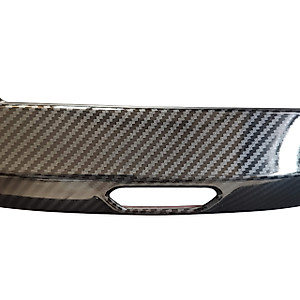 ruihe Carbon Fiber Color Inner Center Navigation Frame Cover Fit for Ford Ranger 2015 2016 2017 2018 2019 2020 2021