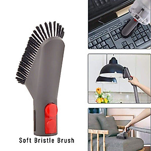 Attachments Kit for Dyson Vacuum GEN5 G5 V15 V11 V10 V8 V7 Absolute Detect Animal Outsize Cyclones Cordless Stick Vacuum Cleaner, Accessories Bundle Replacement Brush Tools & Extension Hose (6 in 1)