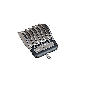 Andis Master Series Premium Metal Hair Clipper Attachment Comb 7 Piece Set, Black, 7 Count (Pack of 1)