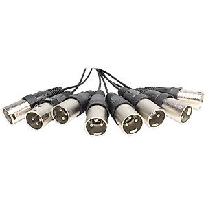 Rockville SX810 8 Channel 10 Foot XLR Snake (Female to Male)